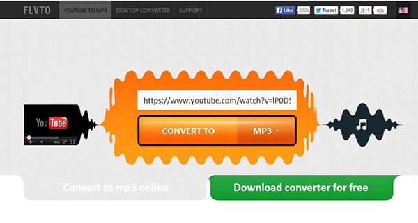 FLVTO - Free YouTube to MP3 MP4 Converter Online | High Quality